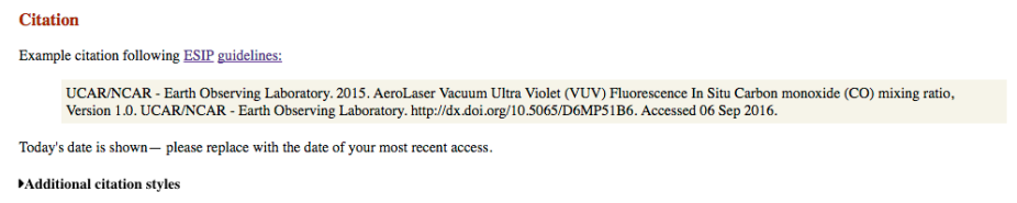 DOI Guidance to Authors | Earth Observing Laboratory